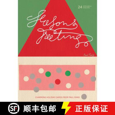 【3-4周达】Season's Greetings: Charming Holiday Cards from Paul Rand [9798989142378]