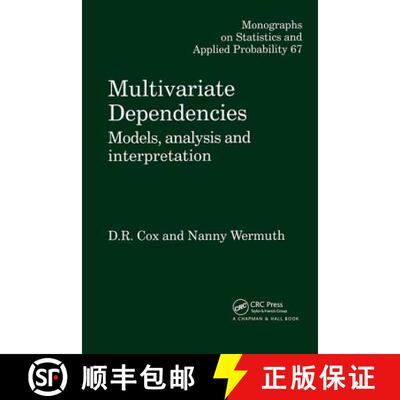 【3-4周达】精装 Multivariate Dependencies : Models, Analysis and Interpretation [9780412754104]