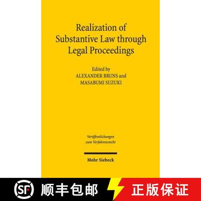 【3-4周达】Realization of Substantive Law Through Legal Proceedings [9783161552304]