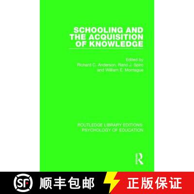 【3-4周达】精装 Schooling and the Acquisition of Knowledge [9781138280410]