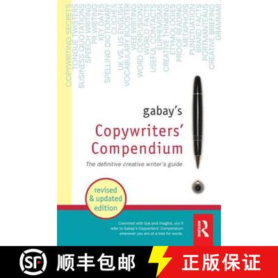 【3-4周达】Gabay's Copywriters' Compendium: The Definitive Professional Writers Guide [9780750683203]