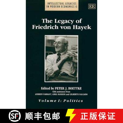 【3-4周达】精装 The Legacy of Friedrich Von Hayek [9781858982991]