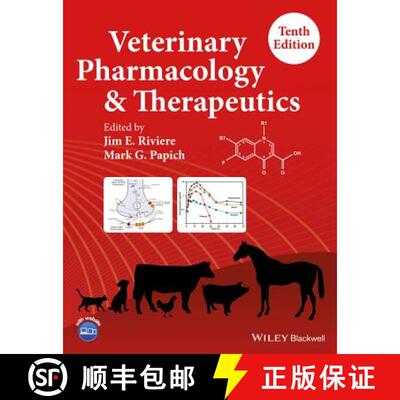 【3-4周达】Veterinary Pharmacology And Therapeutics [Wiley动物医学] [9781118855829]