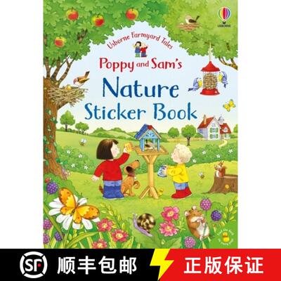 【3-4周达】Poppy and Sam's Nature Sticker Book [9781474990066]