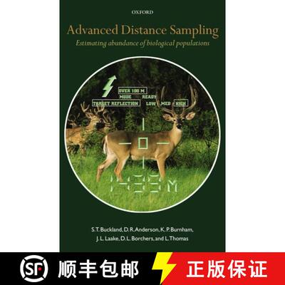【3-4周达】精装 Advanced Distance Sampling: Estimating abundance of biological populations [9780198507833]