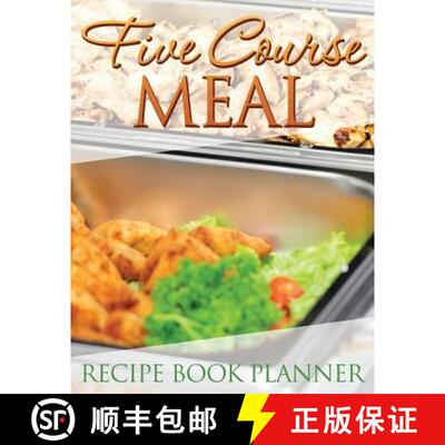【3-4周达】Five Course Meal Recipe Book Planner [9781633837294]