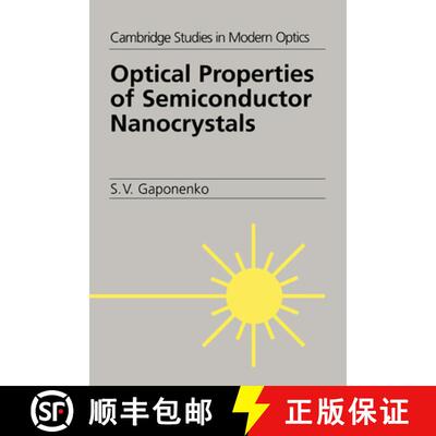 【3-4周达】Optical Properties of Semiconductor Nanocrystals: - Optical Properties of Semiconductor Na... [9780521582414]