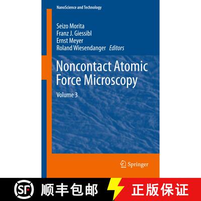 【3-4周达】精装 Noncontact Atomic Force Microscopy : Volume 3 [9783319155876]