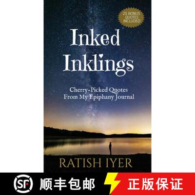 【3-4周达】INKED INKLINGS : Cherry-Picked Quotes From My Epiphany Journal [9781684876754]