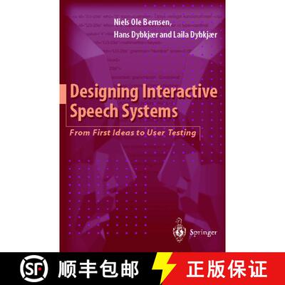【3-4周达】Designing Interactive Speech Systems: From First Ideas to User Testing [9783540760481]