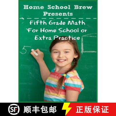 【3-4周达】Fifth Grade Math: (For Homeschool or Extra Practice) [9781629170756]