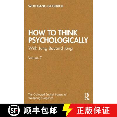 【3-4周达】How to Think Psychologically: With Jung Beyond Jung [9781041007357]