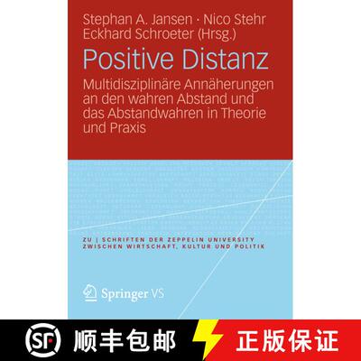 【3-4周达】Positive Distanz? : Multidisziplinäre Annäherungen an den wahren Abstand und das Abstand... [9783531192079]