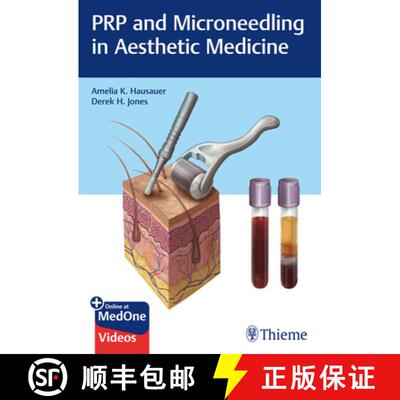 【3-4周达】精装 PRP and Microneedling in Aesthetic Medicine [9781626239043]