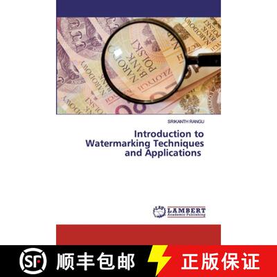 预订 Introduction to Watermarking Techniques and Applications [9786202526425]