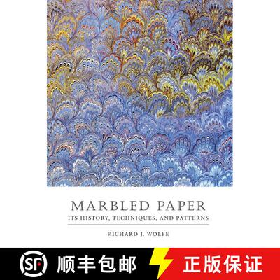 预订 MARBLED PAPER: ITS HISTORY, TECHNIQUES [9781584563600]