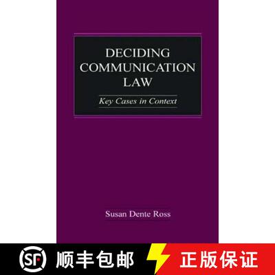 【3-4周达】Deciding Communication Law : Key Cases in Context [9780415647151]