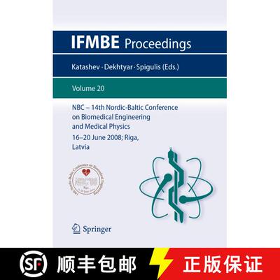 【3-4周达】14th Nordic-Baltic Conference on Biomedical Engineering and Medical Physics : NBC 2008. 16... [9783540693666]