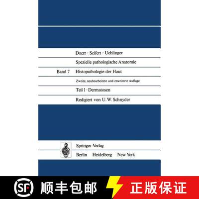 【3-4周达】Histopathologie der Haut : Teil 1 Dermatosen (2. Auflage 1978) [9783642668845]