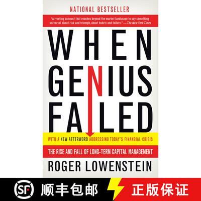现货 营救华尔街 When Genius Failed: The Rise and Fall of Long-Term Capital Management [9780375758256]