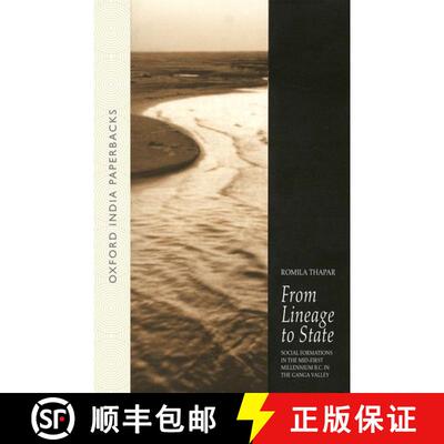 预订 From Lineage to State: Social Formations of the Mid-First Millenium BC in the Ganga Valley [9780195626759]