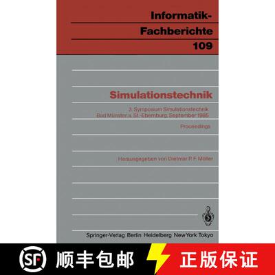 【3-4周达】Simulationstechnik : 3. Symposium Simulationstechnik Bad Münster a. St.-Ebernburg 24.-26.... [9783540157007]
