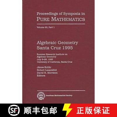 【3-4周达】精装 Algebraic Geometry Santa Cruz 1995: Pt. 1 [9780821808948]