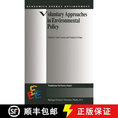 【3-4周达】Voluntary Approaches in Environmental Policy [9789048151561]