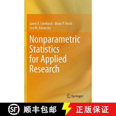 【3-4周达】Nonparametric Statistics for Applied Research (Softcover reprint of the original 1st ed. 2... [9781493953943]