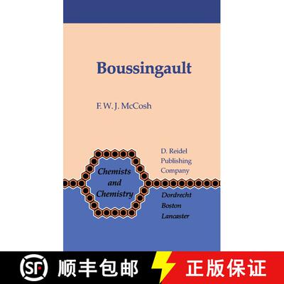 【3-4周达】精装 Boussingault : Chemist and Agriculturist [9789027716828]