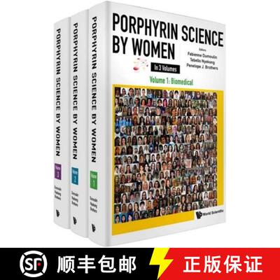 【3-4周达】Porphyrin Science by Women (in 3 Volumes) [9789811223549]