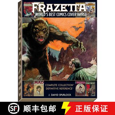 【3-4周达】精装 Frazetta: World's Best Comics Cover Artist [9781934331897]