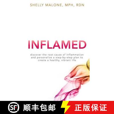 【3-4周达】Inflamed: discover the root cause of inflammation and personalize a step-by-step plan to c... [9780692704400]
