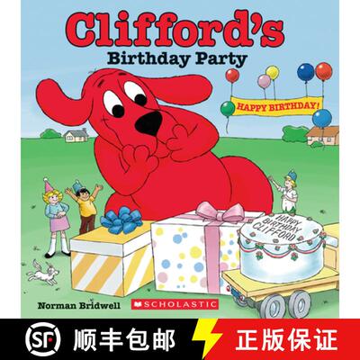 【3-4周达】Clifford's Birthday Party (Classic Storybook) [9780545479561]