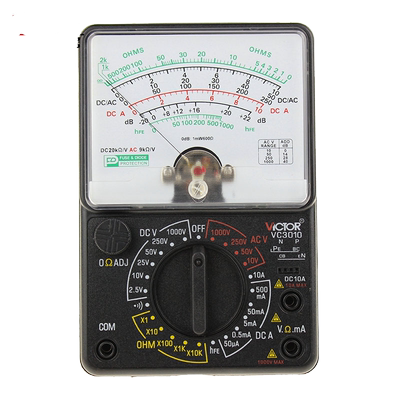 胜利指针万用表vc3010机械万能表