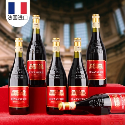 CANISFAMILIARIS法国红酒波尔多AOC 梦想家干红葡萄酒750ML*6支