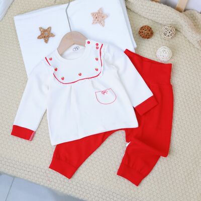 宝宝a类秋衣裤婴幼儿男女宝宝春秋款家居服国风爆款套装20088