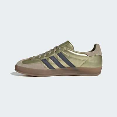 adidas阿迪达斯三叶草男女鞋GAZELLEINDOORW运动休闲鞋JR2404