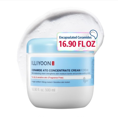 美国直邮Illiyoon Ato Concentrate Cream神经酰胺保湿浓缩面霜
