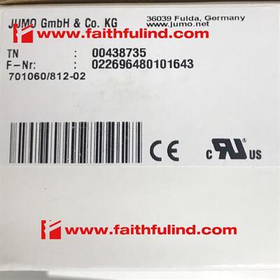 议价JUMO 00438735 久茂全新温控器 701060/812-02 eTRON M