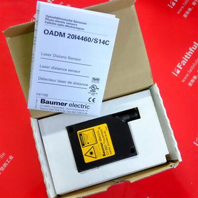 议价Baumer OADM 20I4460/S14C 堡盟全新激光测距感测器 10141152