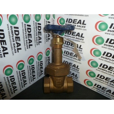 Válvula De Compuerta De Latón NIBCO - NL100A - Nueva