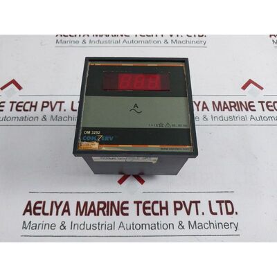 Conzerv dm3252 digital panel meter 50/1a