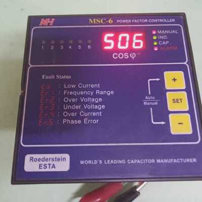 ESTA MSC6 POWER FACTOR CONTROLLER ROEDERSTEIN Tested Working