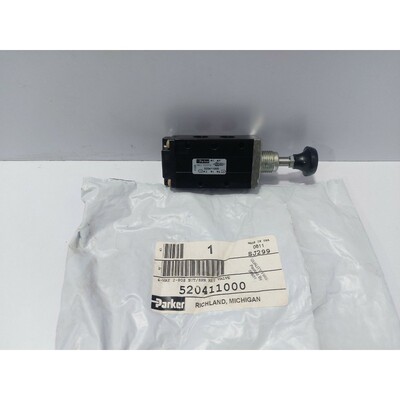 Parker 520411000 Valve 4-way 2-pos But / Spr Ret