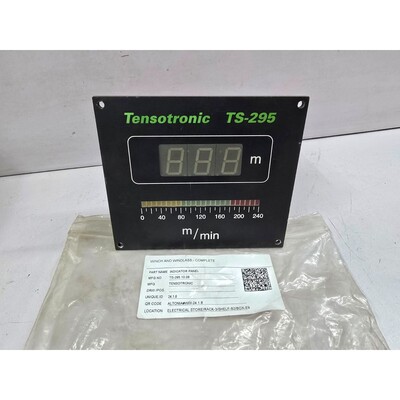 Tensotronic TS-295 Digital Indicator Panel KT S