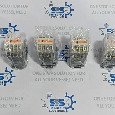 Fuji Electric SH4 Contactor With SZA22 Auxiliary Contact Blo