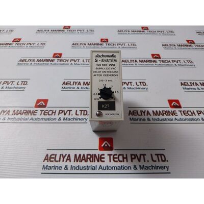 Electromatic SB 135 220 S-System Delay On Release After Deen