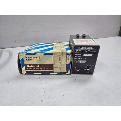 MATSUSHITA BAV851-1 Flicker Relay AC11 3A AC220V 5A AC110V