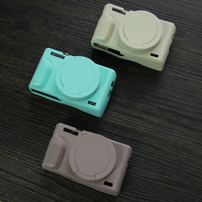 适用佳能g7x3/g7x2相机硅胶套